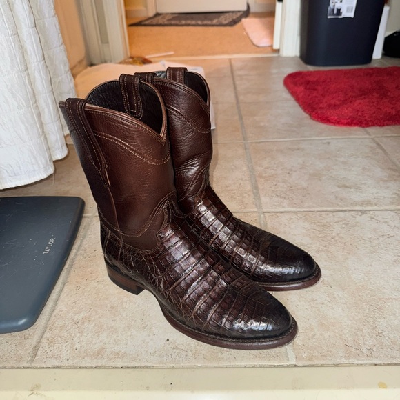 Tecovas | Shoes | Tecovas Caiman Skin Boots M Size 8 | Poshmark